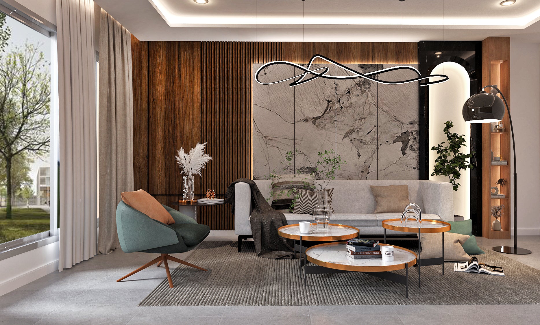 Elegant Wall Panel Systems , Interior Decor - LuxeLayer